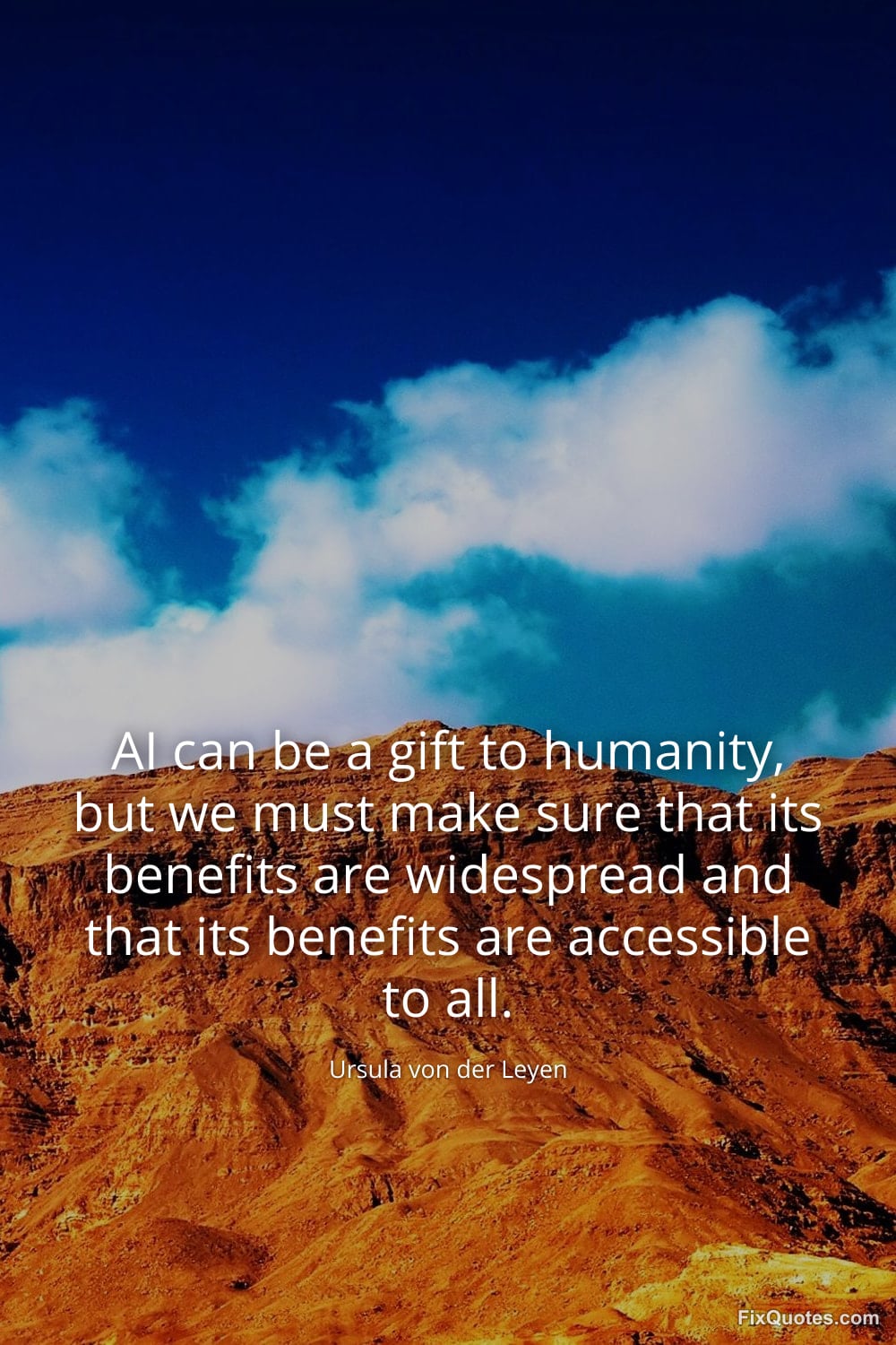 AI can be a gift to humanity, benefits widespread and accessible