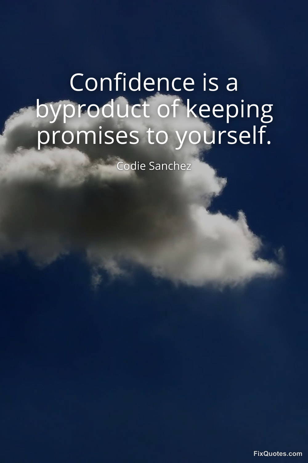 Confidence as an Audit Trail: Keep Promises to Yourself - Codie Sanchez