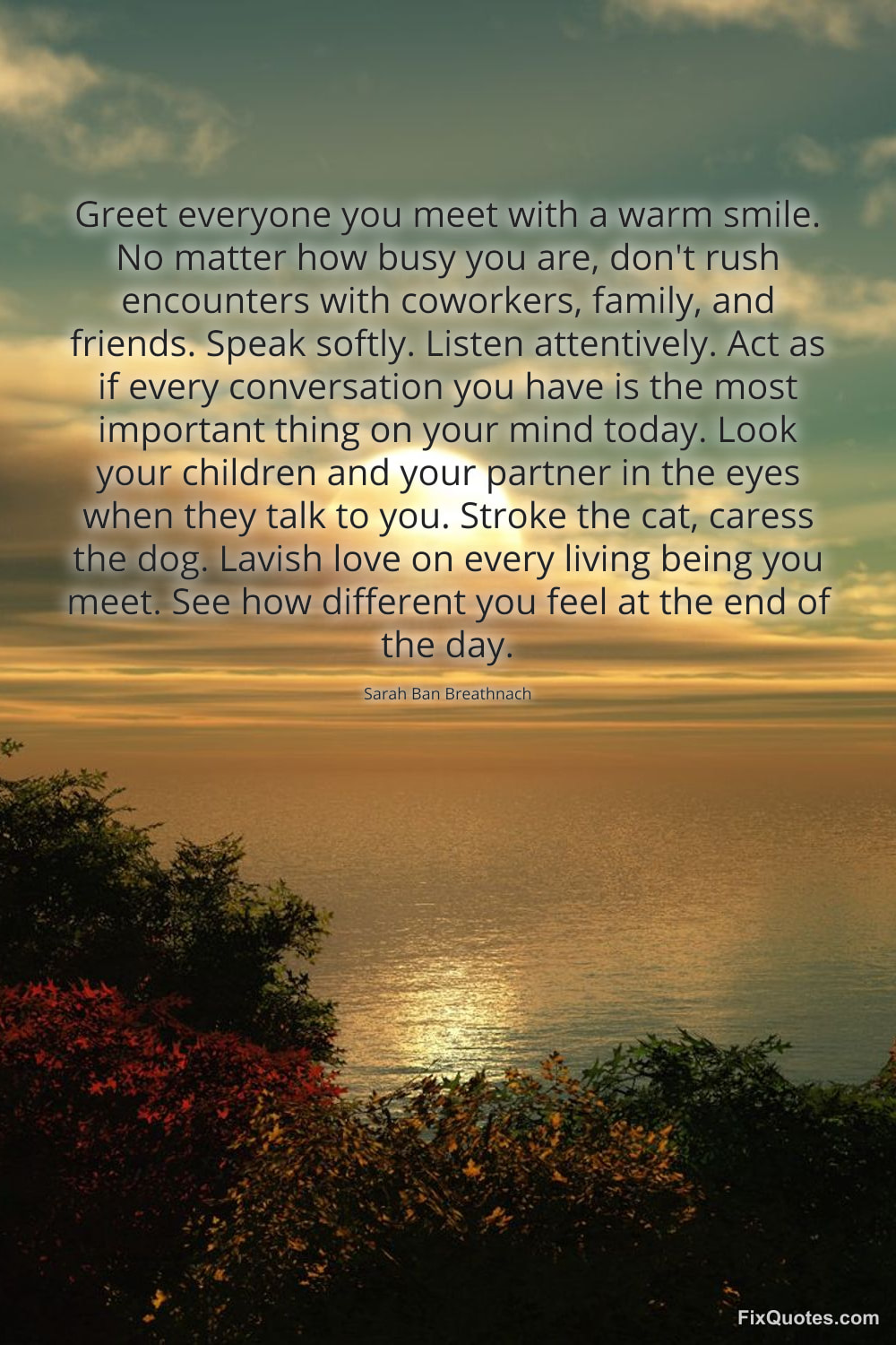 Presence Over Productivity: Sarah Ban Breathnach on Kindness