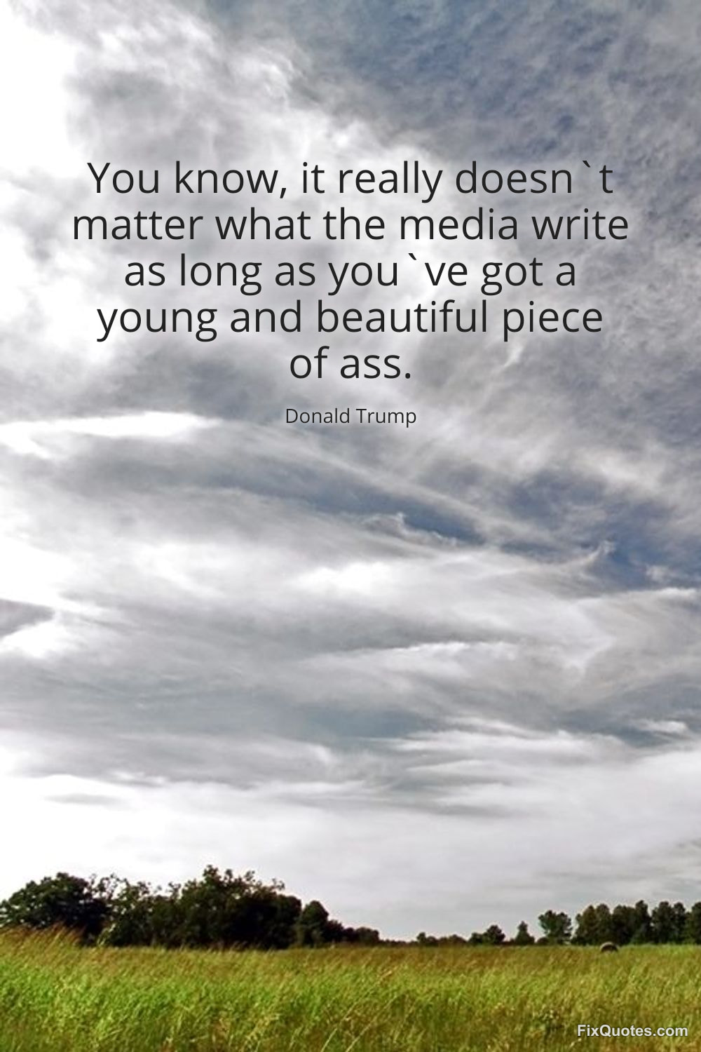 Trump quote analysis: media, spectacle, and women