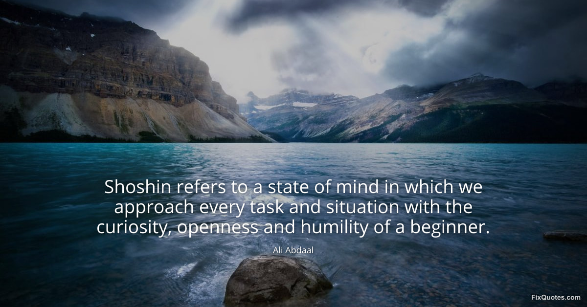 Shoshin: Ali Abdaal on Beginners Mind and Curiosity
